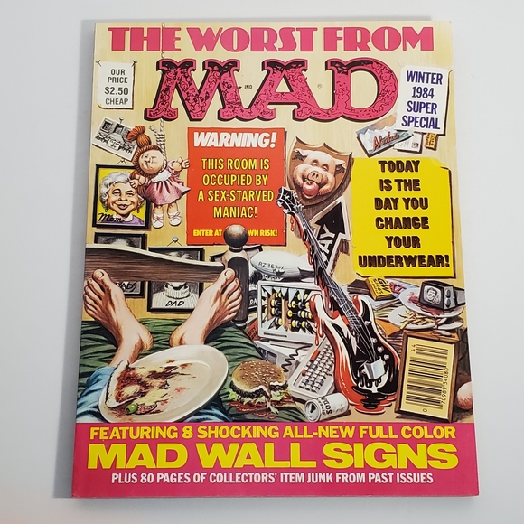 MAD Magazine | Other | Mad Magazine Winter 984 Worst From Mad With Wall ...